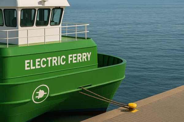 MarineLog Article: 16 Years with America's First Hybrid-Electric Ferry ...